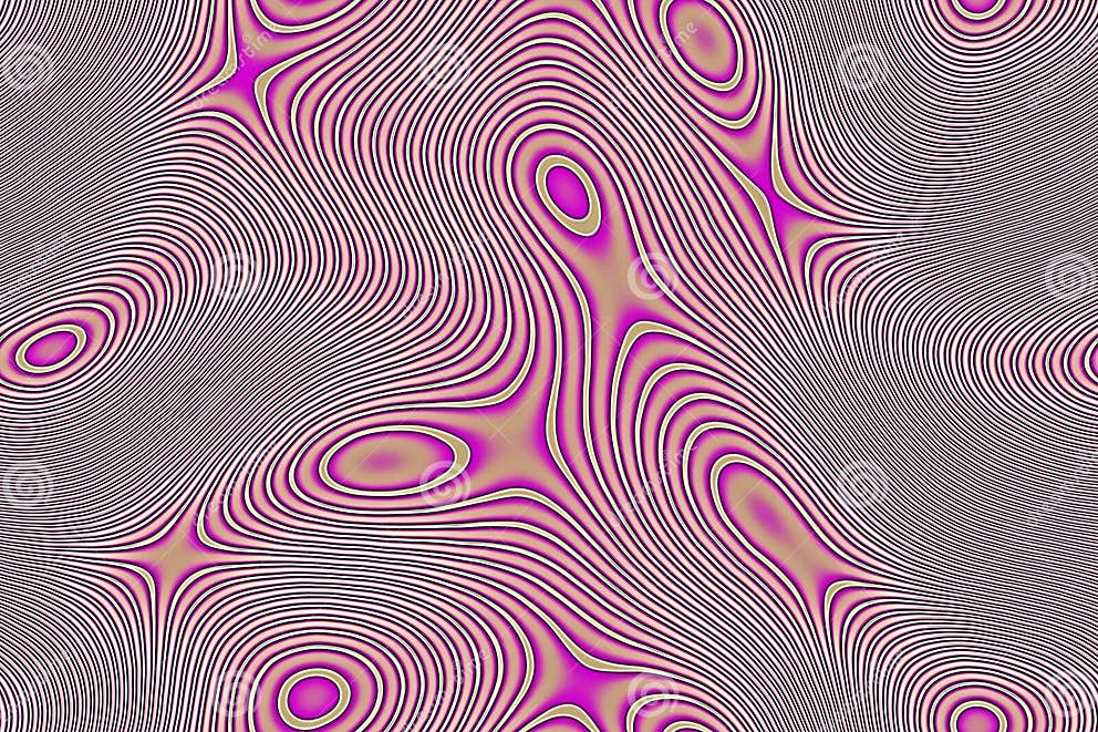 Repeating Wide Moire Pattern Stock Illustration - Illustration of ...
