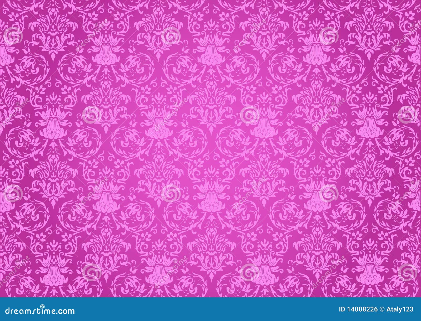 Repeats pink background stock vector. Illustration of ornament - 14008226