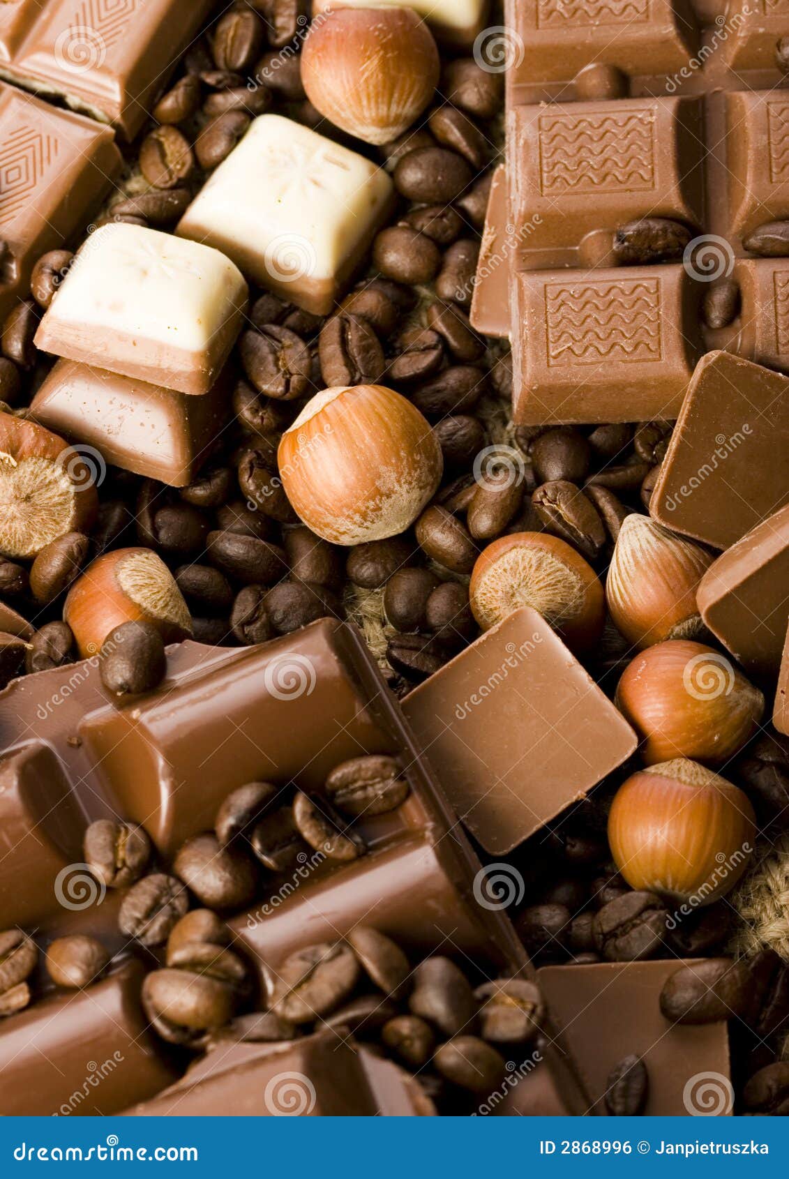 Repen chocolade stock foto. Image of voedsel, cacao, hazelnoten - 2868996