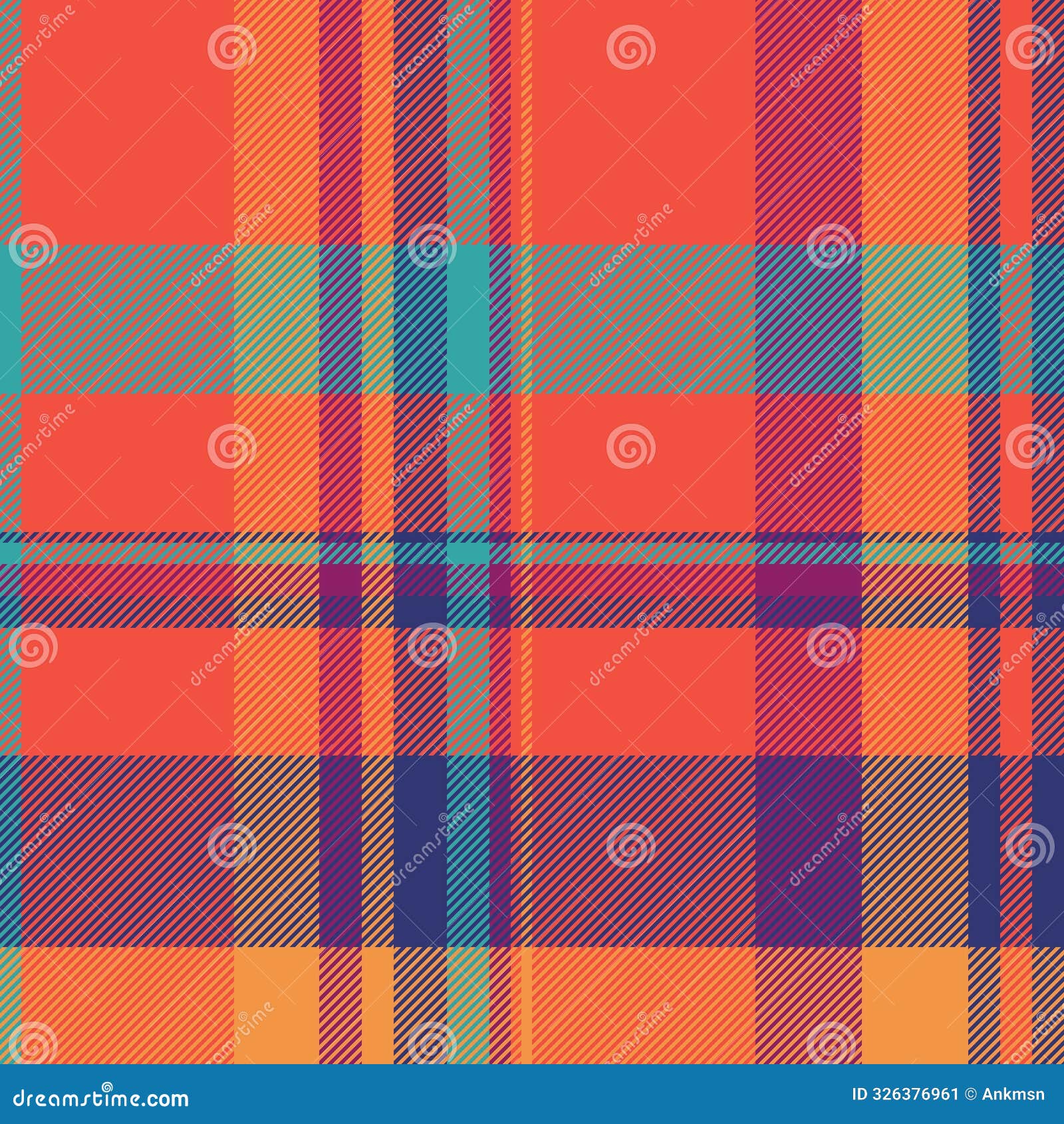 Thread Plaid Textile Pattern, Overlayed Tartan Background Seamless. Art ...