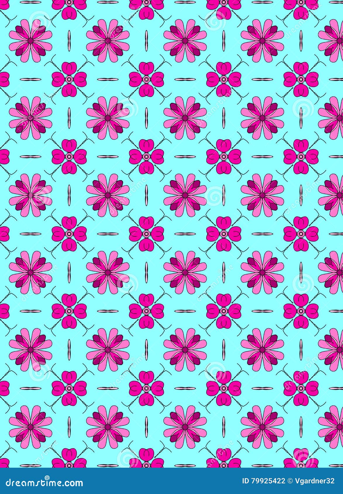 Repetitive Design Illustration Stock Illustration - Illustration of ...