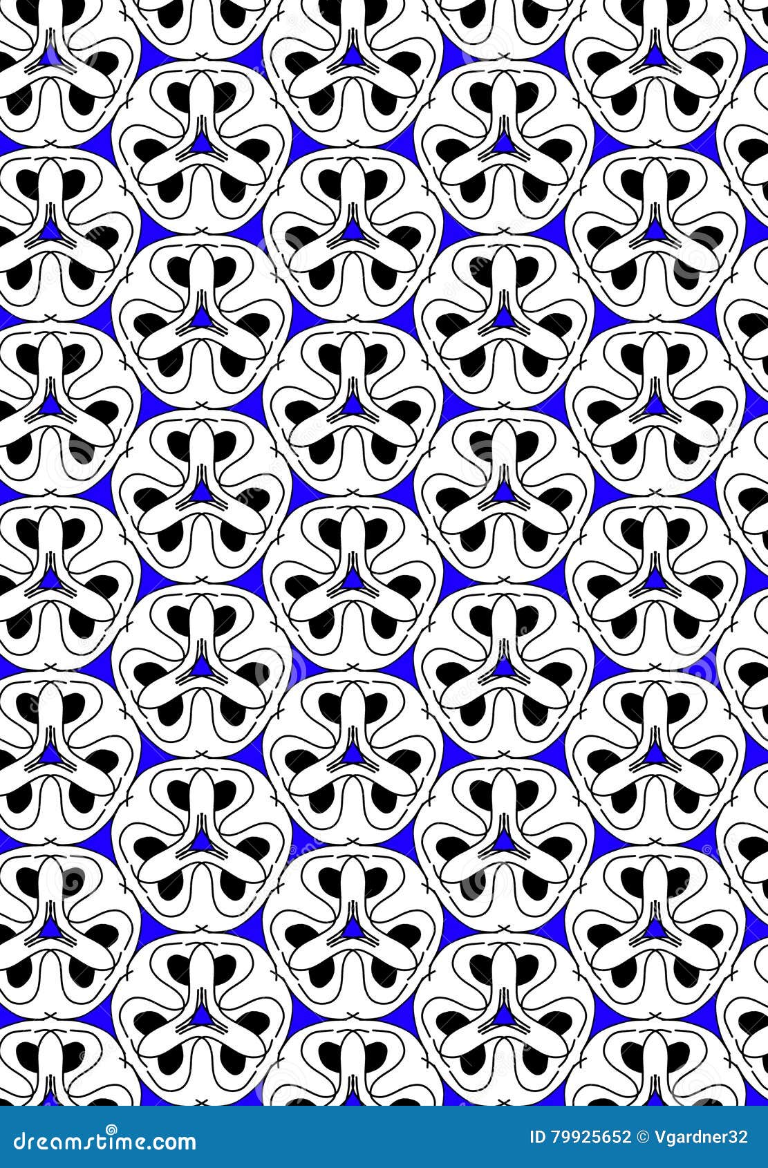 Repetitive Design Illustration Stock Illustration - Illustration of ...