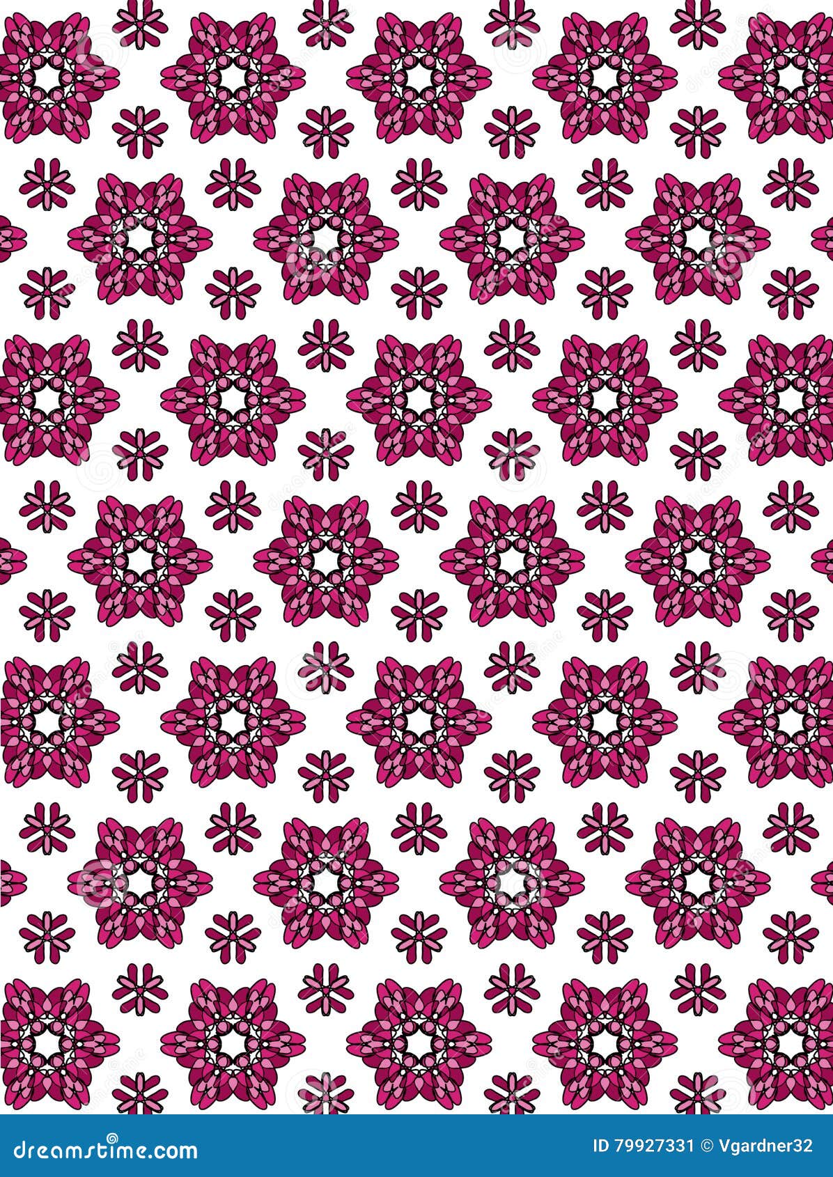 Repetitive Design Illustration Stock Illustration - Illustration of ...