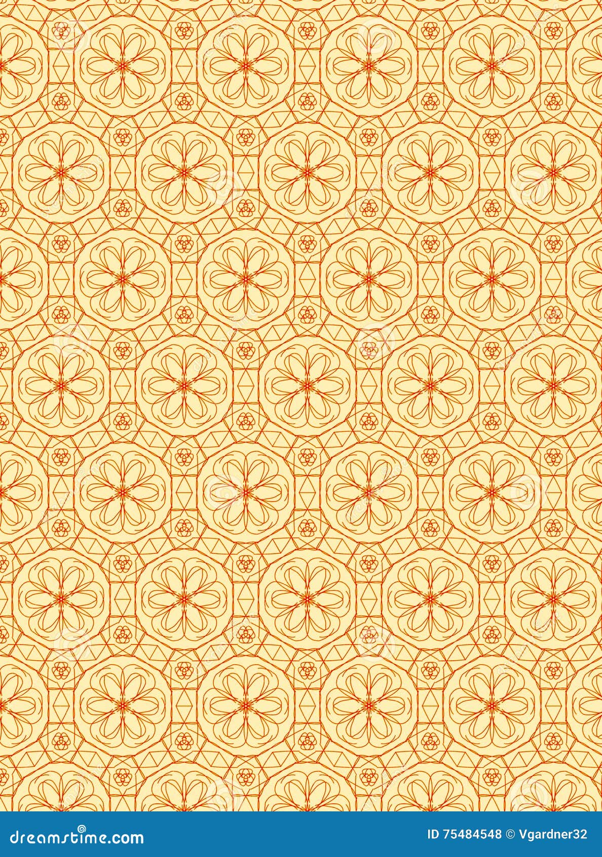 Repetitive Design Illustration Stock Illustration - Illustration of ...