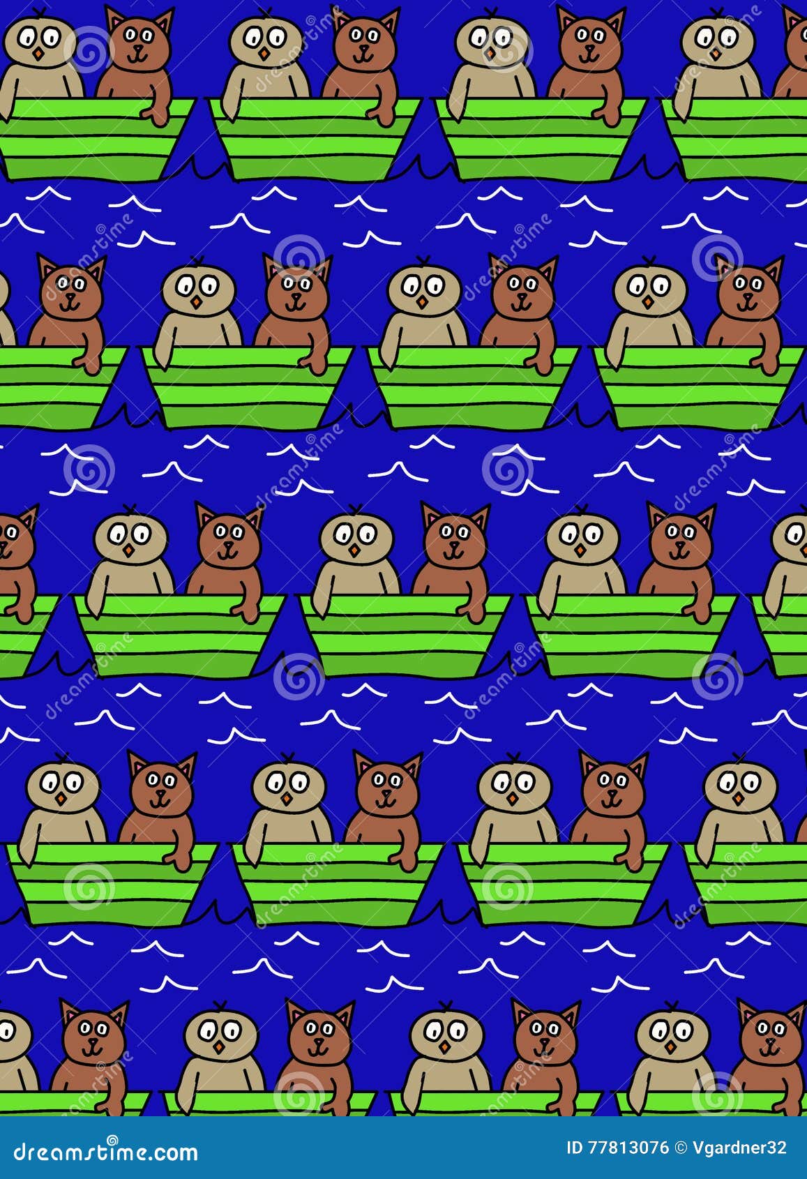 Repetitive Design Illustration Stock Illustration - Illustration of ...