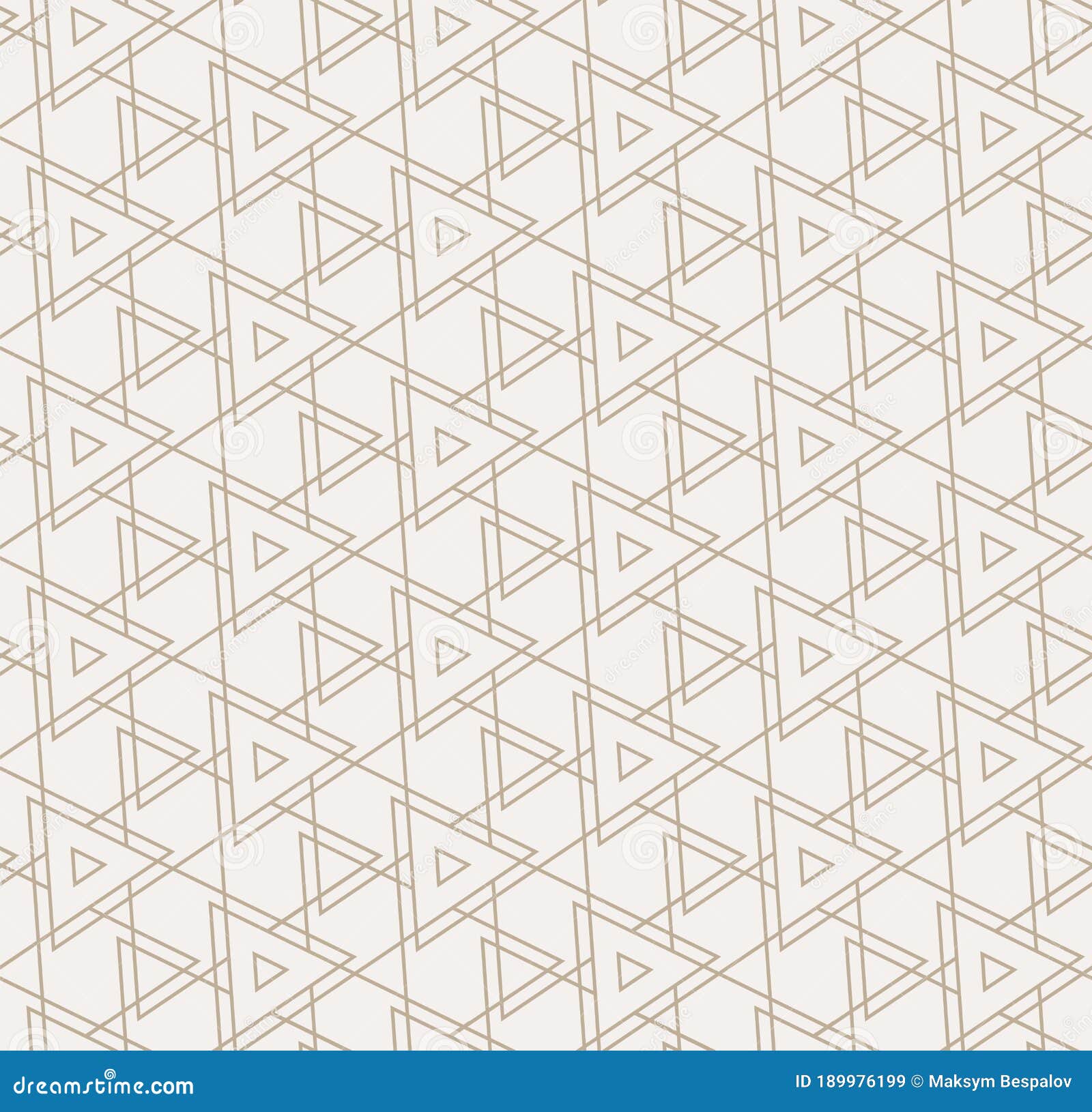 Repetitive Elegant Vector Wavy Deco Pattern. Continuous Line Graphic ...