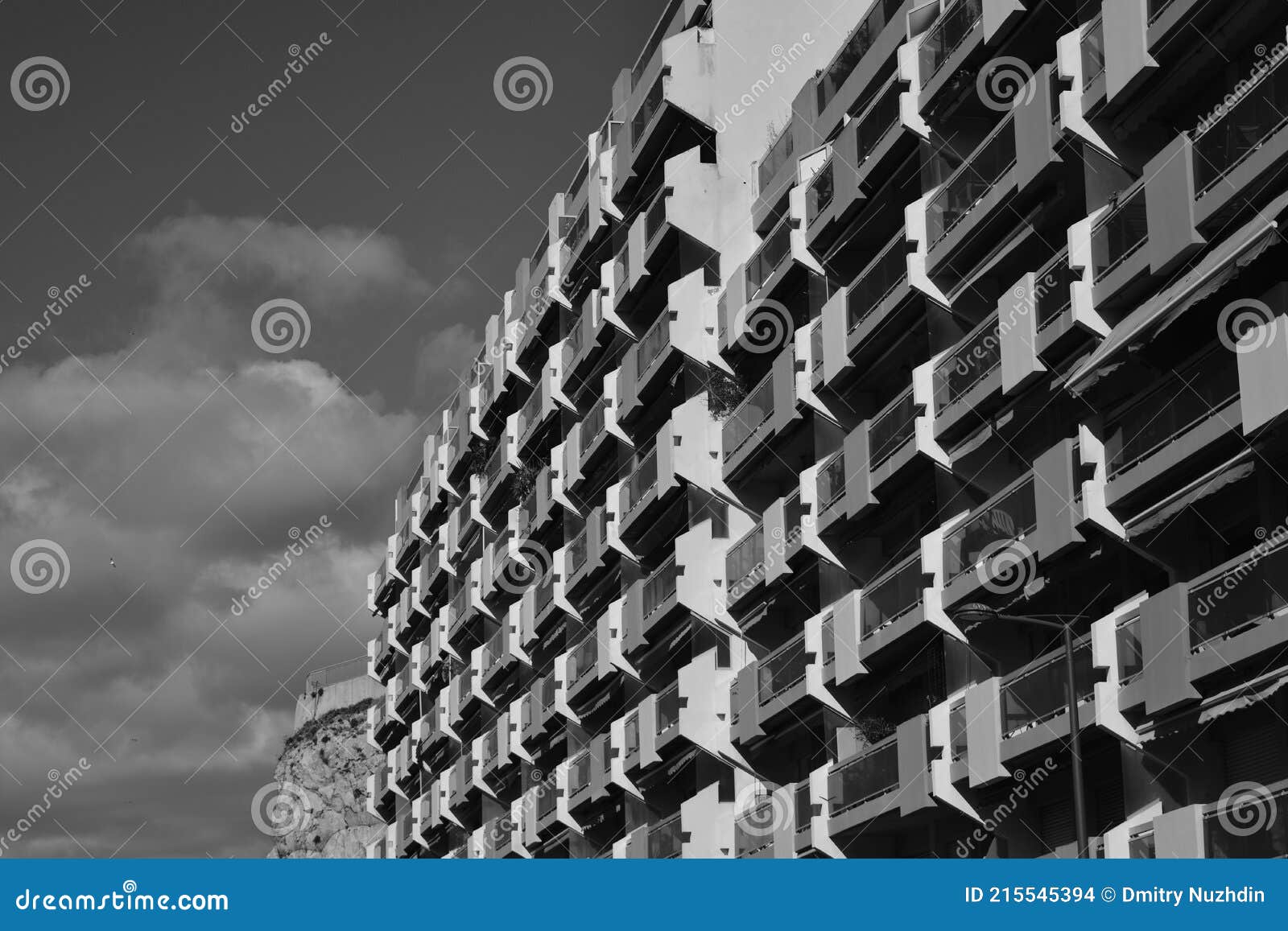 Marseille Concrete Building Stock Photo - Image of city, buildings ...