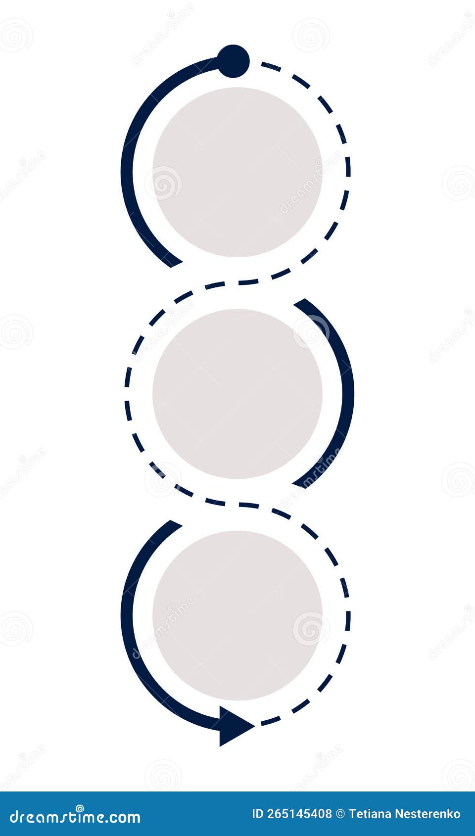 Repetitive Process Brochure Element Design Stock Vector - Illustration ...