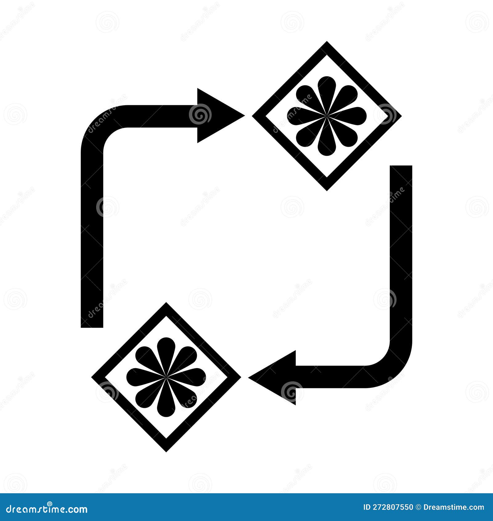 Replacement icon stock vector. Illustration of vector - 272807550