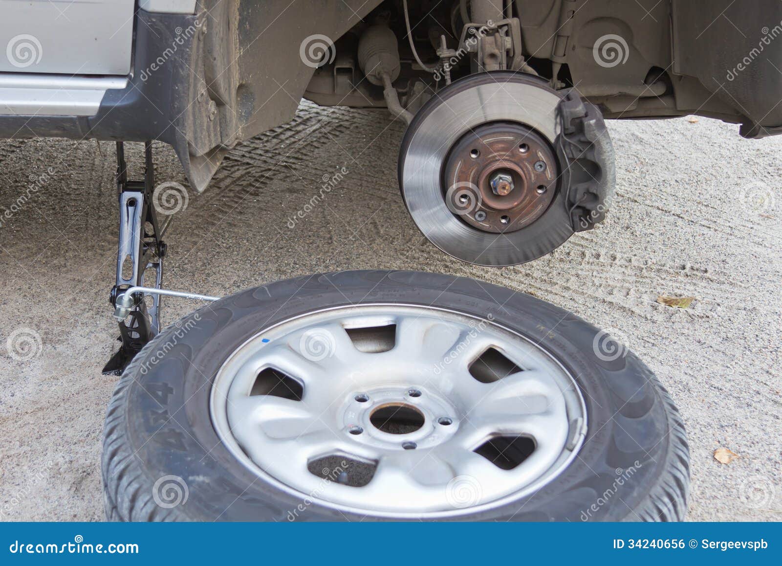 Replacement wheels stock photo. Image of improvement - 34240656