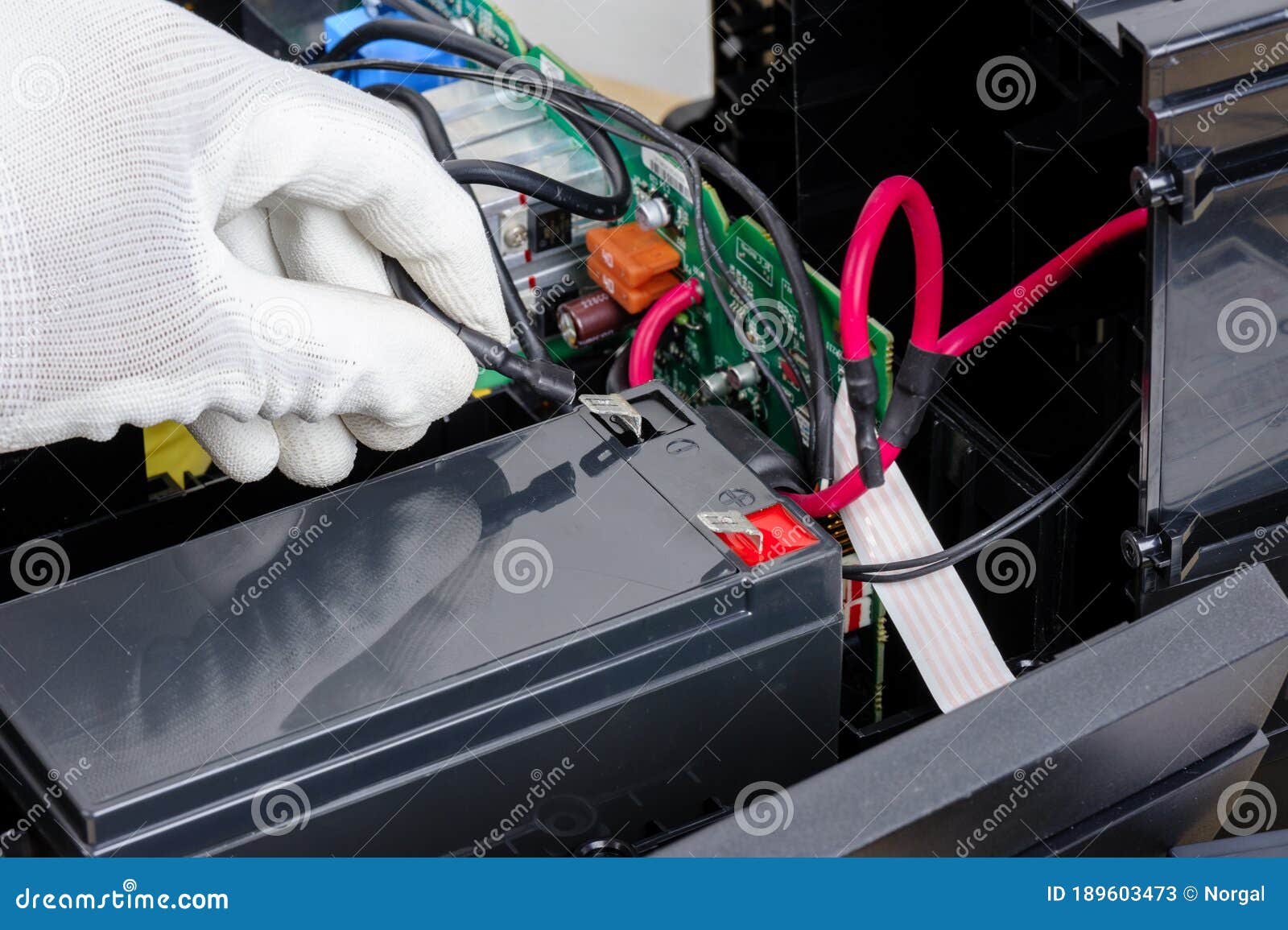 Replacing the battery stock image. Image of object, digital - 189603473