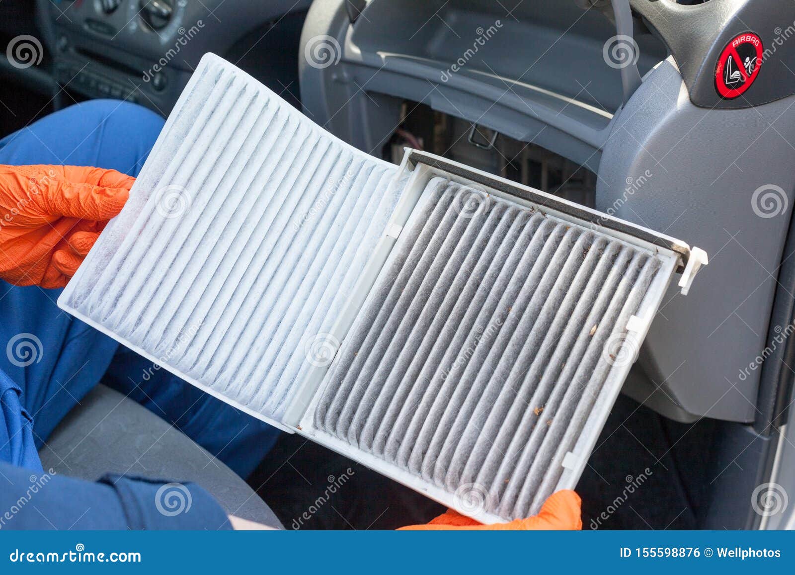 Clean and Dirty Cabin Pollen Air Filter for a Car Stock Photo - Image ... Clean and Dirty Cabin Pollen Air Filter for a Car Stock Photo - Image ...