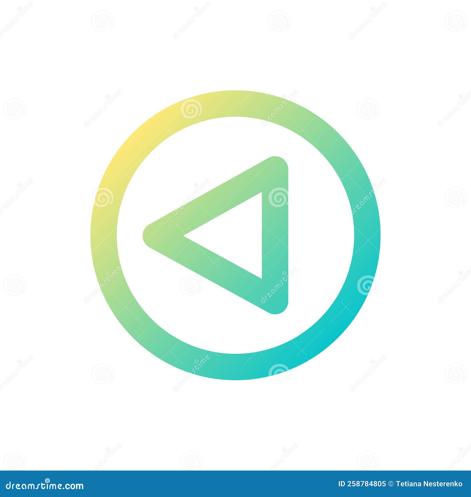 Replay Button Pixel Perfect Flat Gradient Two-color Ui Icon Vector ... Replay Button Pixel Perfect Flat Gradient Two-color Ui Icon Vector ...