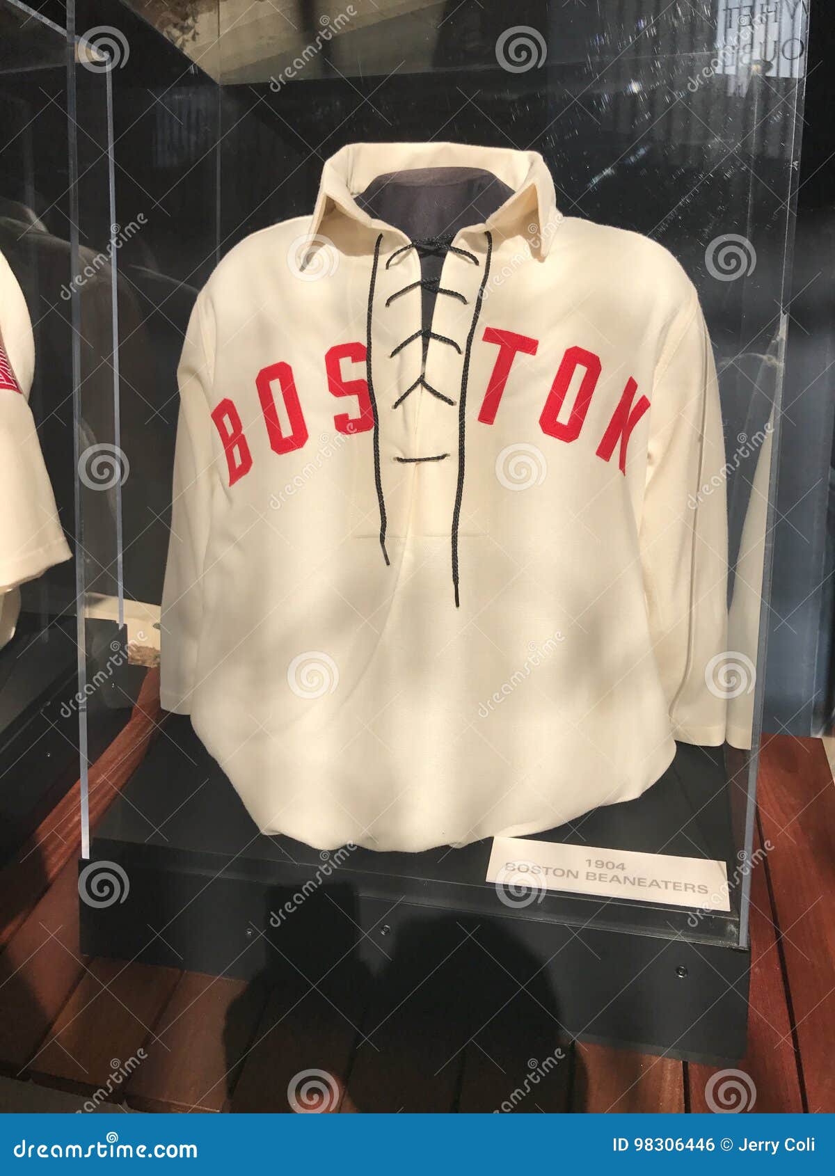 Replica 1904 Boston Beaneaters Jersey Editorial Photo - Image of ticket ...
