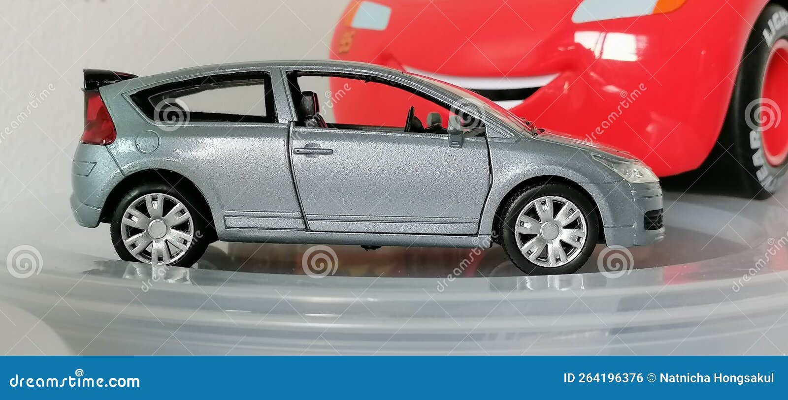 A Replica Car that Has Been Repainted for Collection. Stock Photo ...