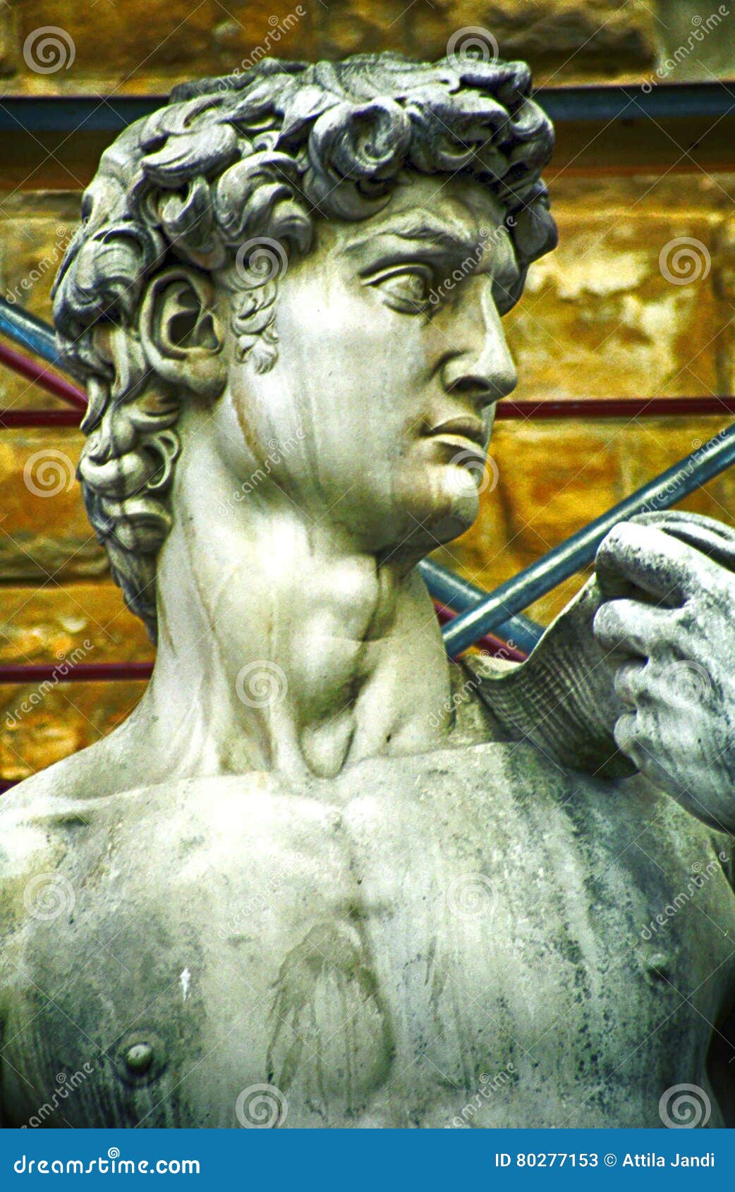 Replica of David of Michelangelo, Firenze, Italy Editorial Stock Photo ...