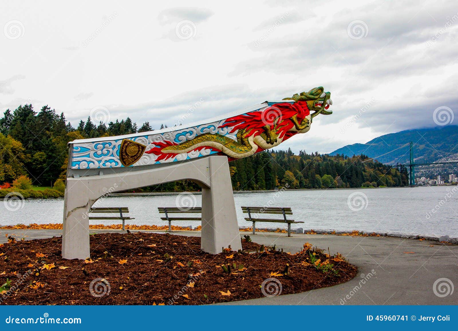 Replica of the Empress of Japan Figurehead in Vancouver S Stanley Park ...