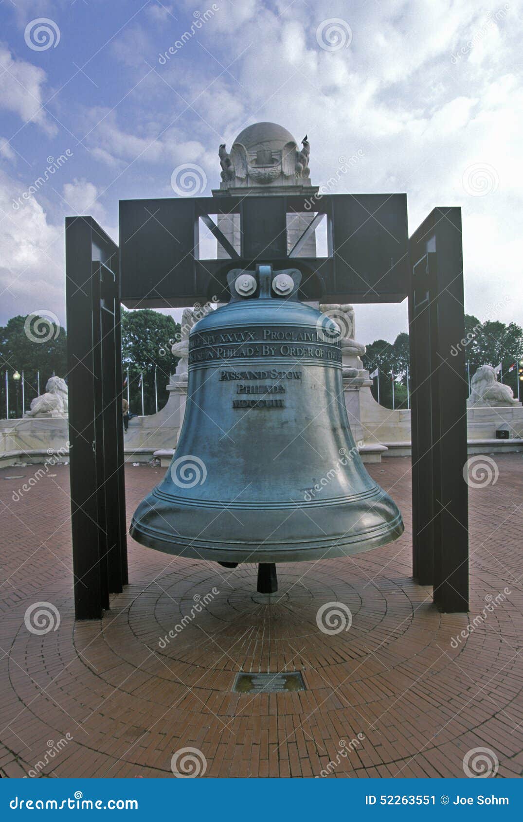 Replica of Liberty Bell at Union Station, Washington, DC Editorial ...