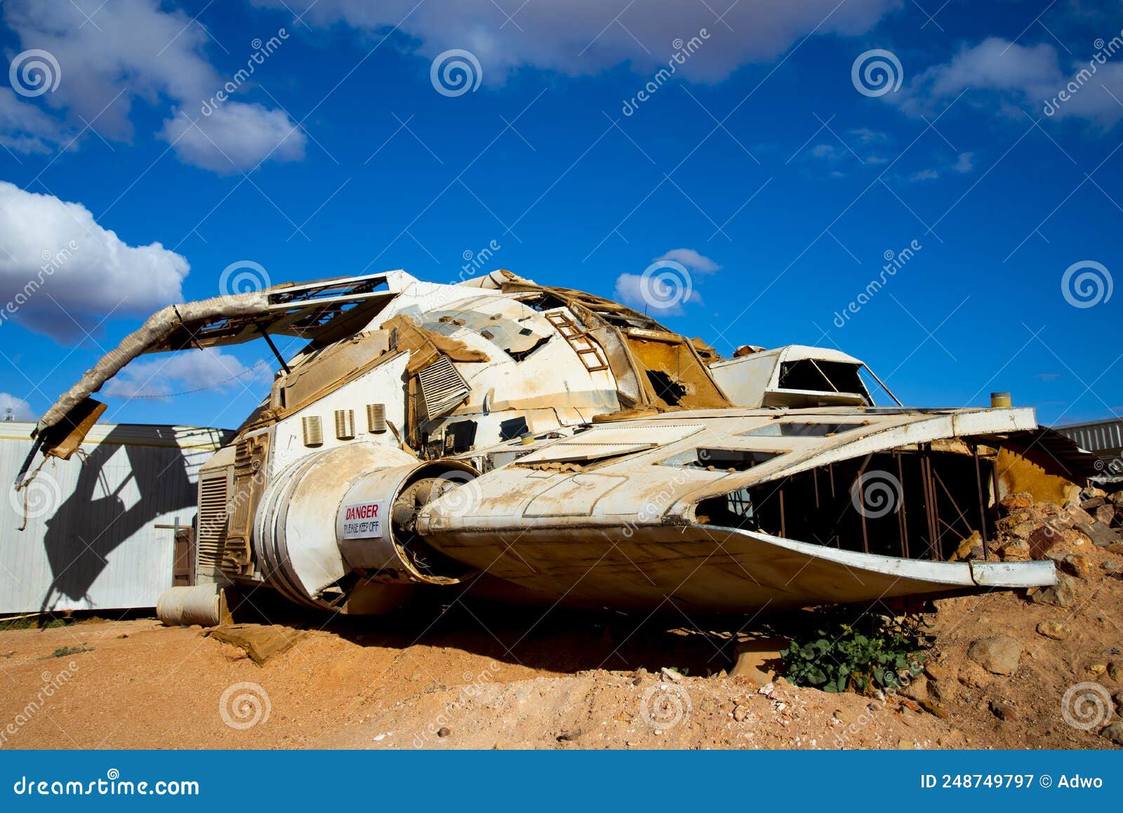 A Spaceship Replica editorial photography. Image of south - 248749797
