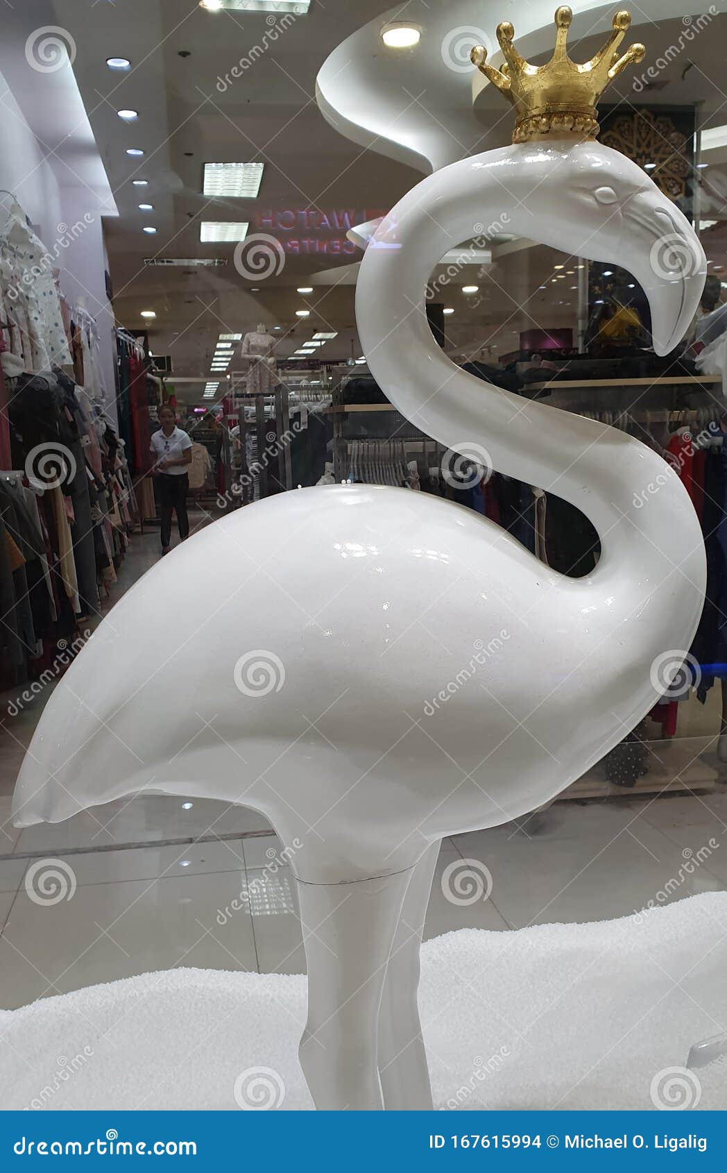 Replica of Swan in Mall in Bohol, Philippines Editorial Stock Image ...