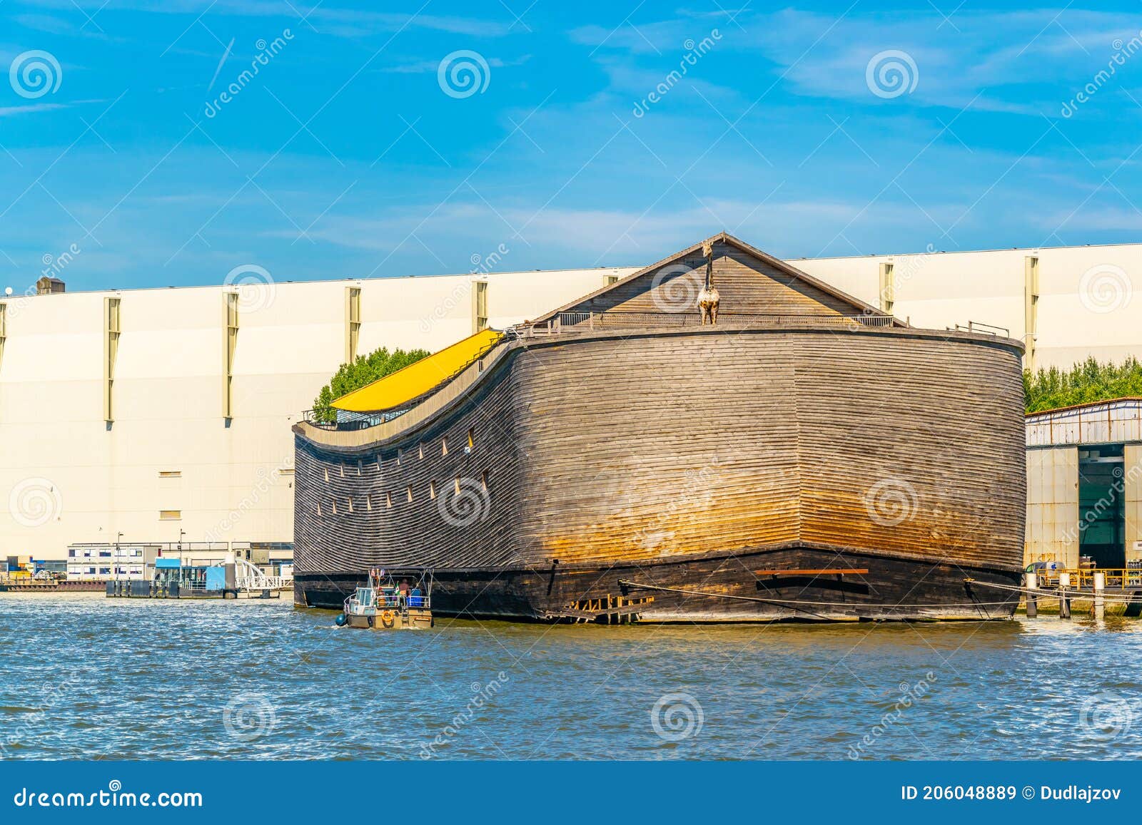 Replice of Noah S Ark in Rotterdam, Netherlands Editorial Stock Image ...
