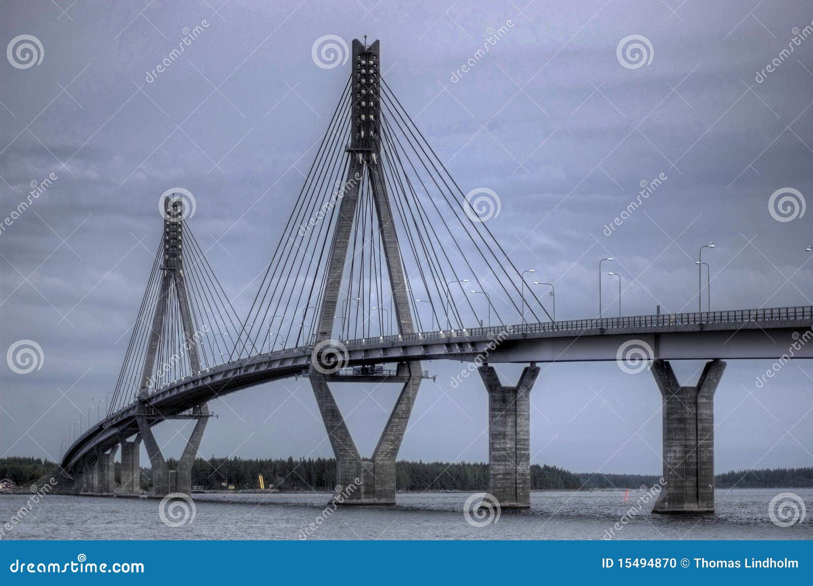 The Replot Bridge stock photo. Image of international - 15494870
