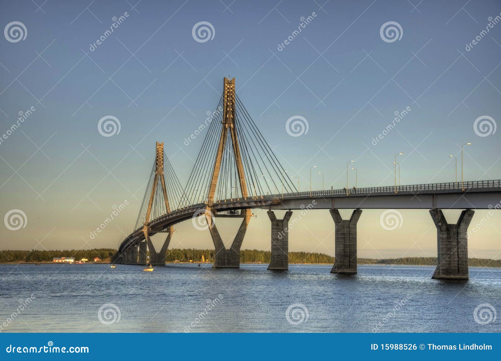 The Replot Bridge stock photo. Image of europe, coast - 15988526