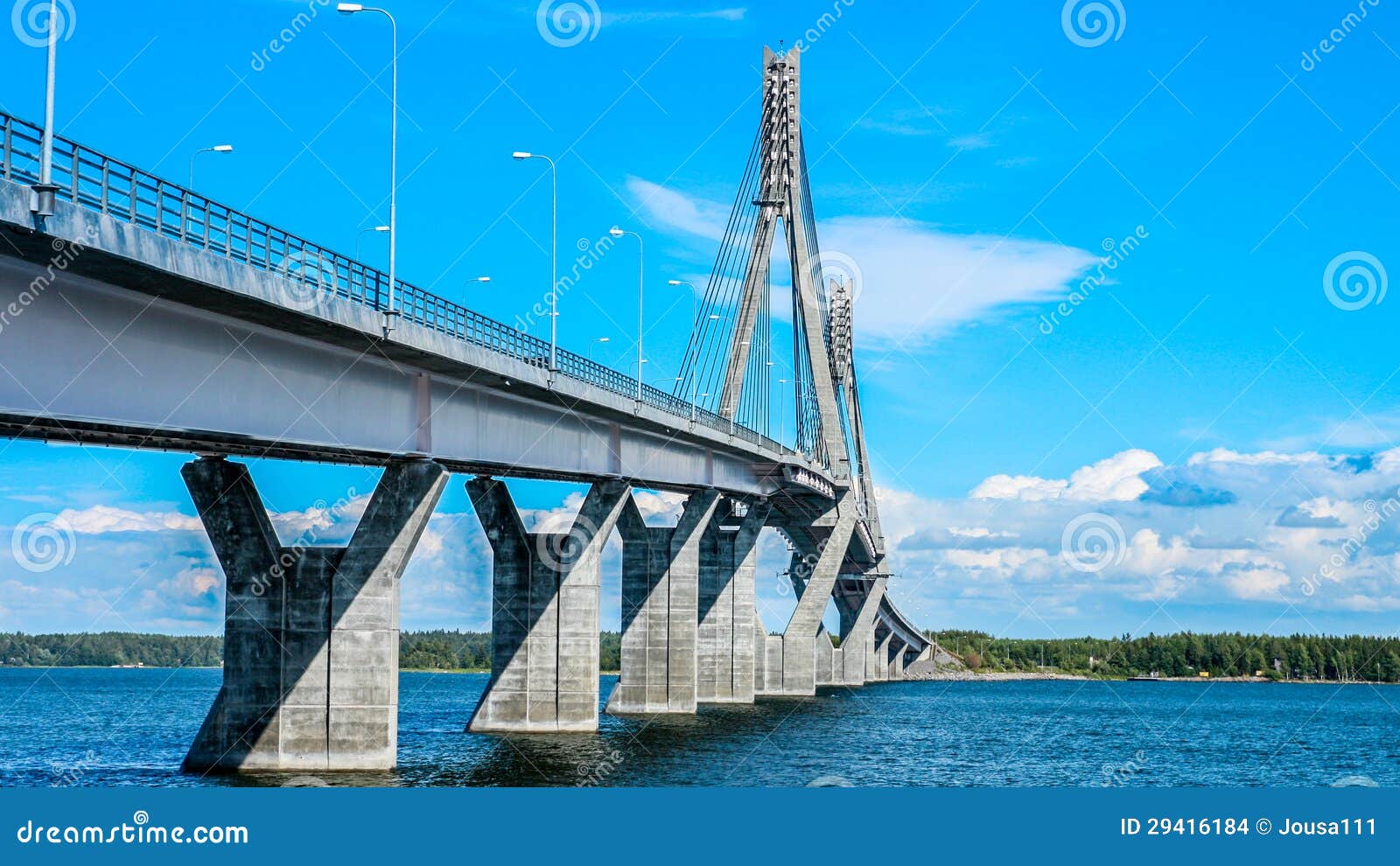 The Replot bridge stock photo. Image of finnish, raippaluoto - 29416184