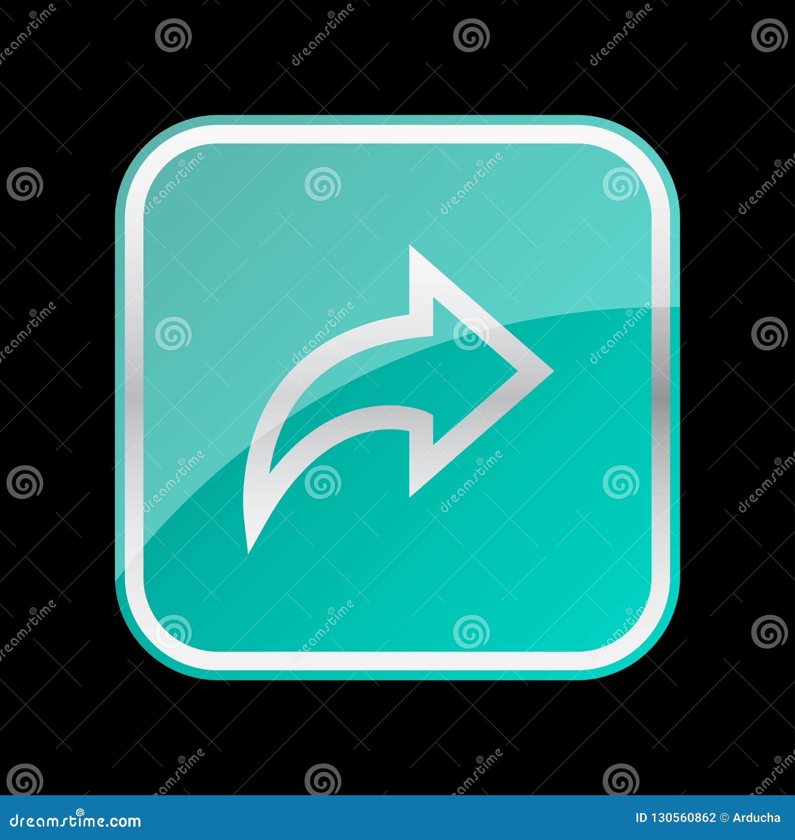 Reply button stock illustration. Illustration of design - 130560862