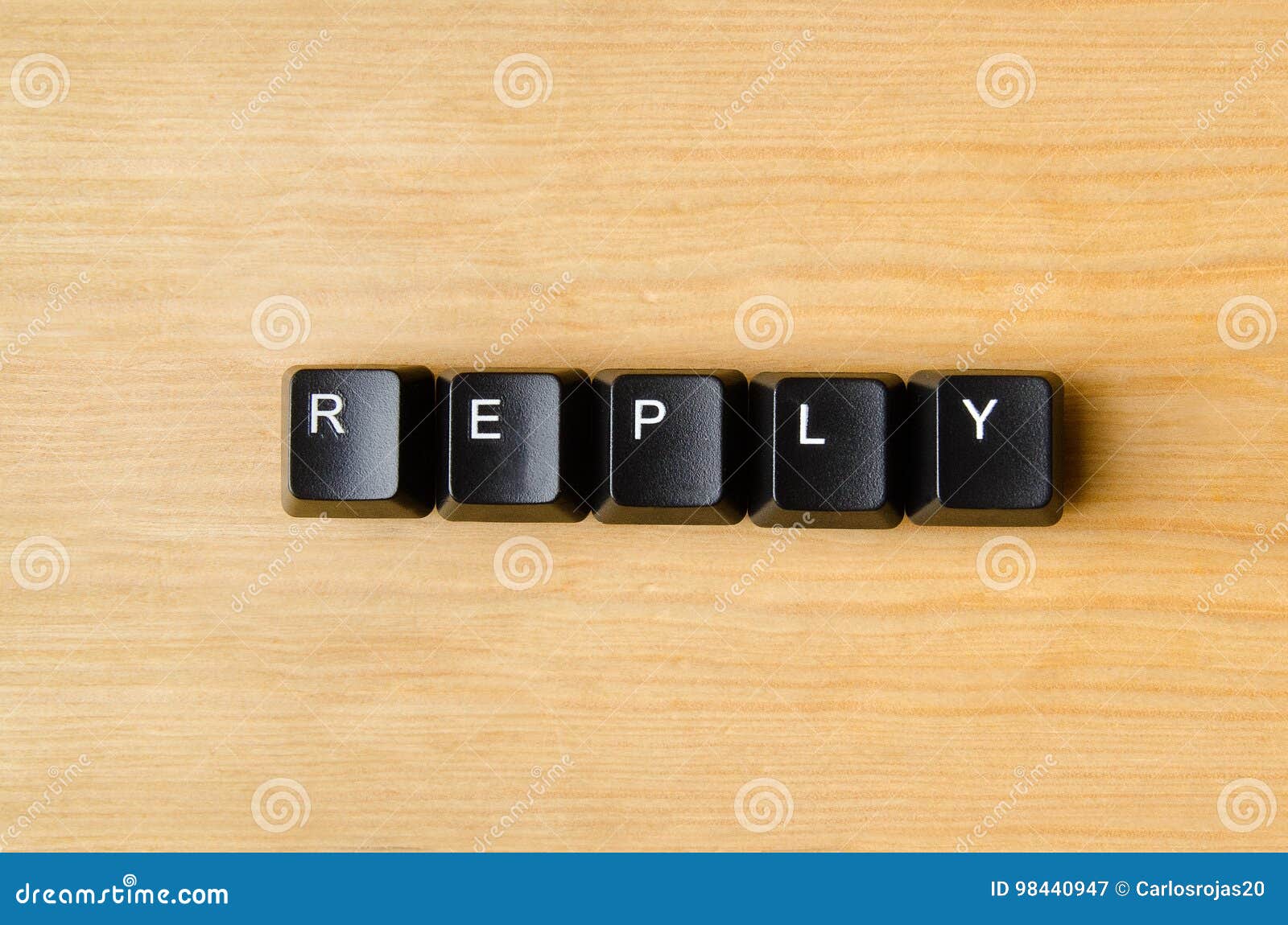 Reply word stock image. Image of word, typo, quote, letters - 98440947