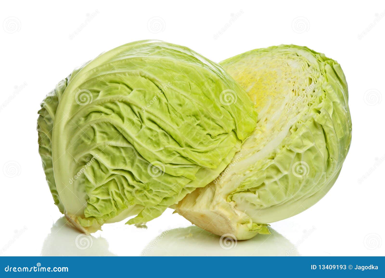 Repolho verde fresco imagem de stock. Imagem de comer - 13409193