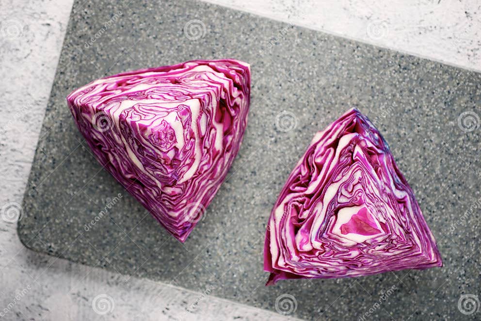 Repollo rojo foto de archivo. Imagen de alimento, cierre - 266046424