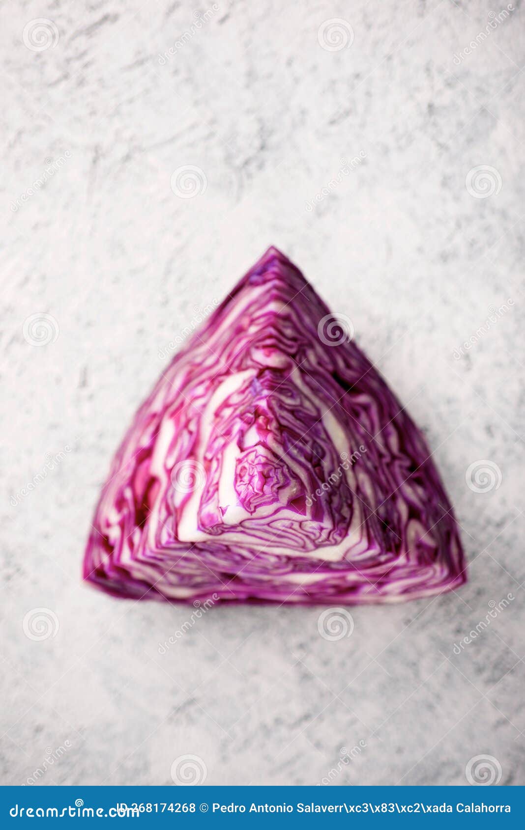 Repollo rojo foto de archivo. Imagen de detalle, vegano - 268174268
