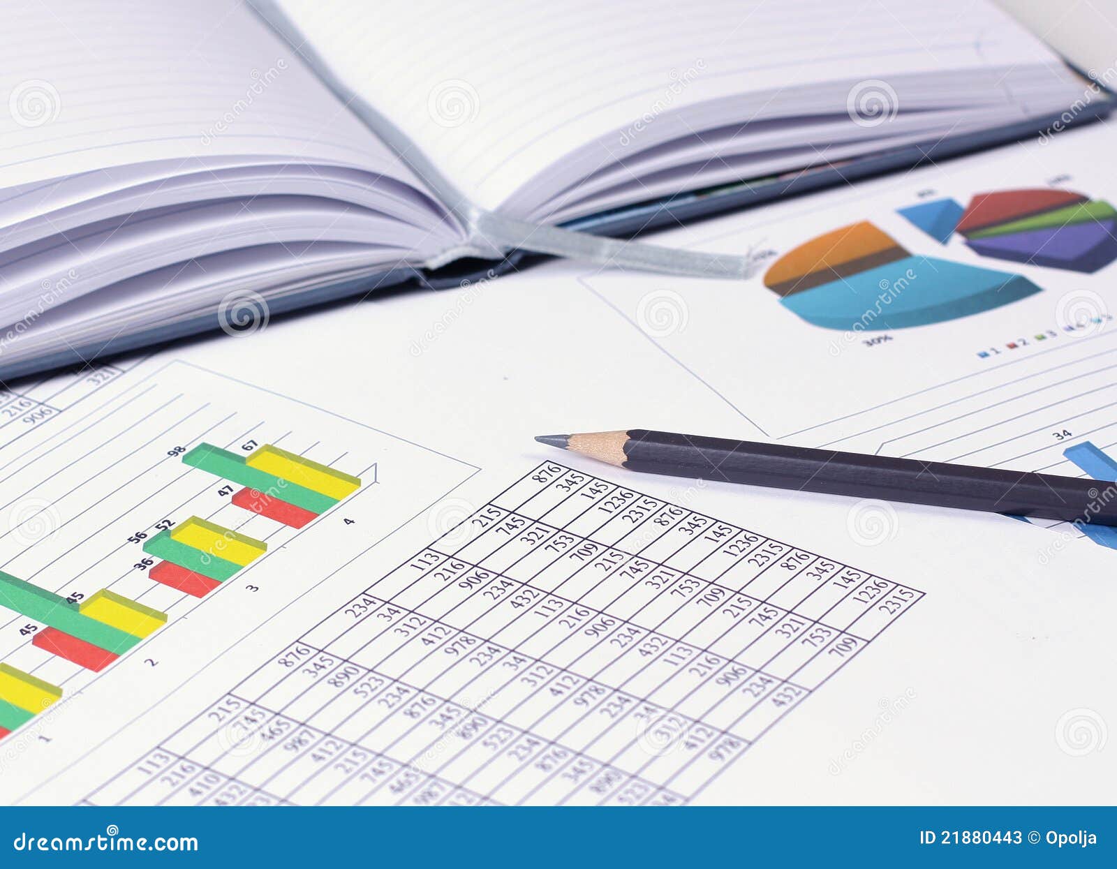 Report stock image. Image of commerce, earnings, funds - 21880443