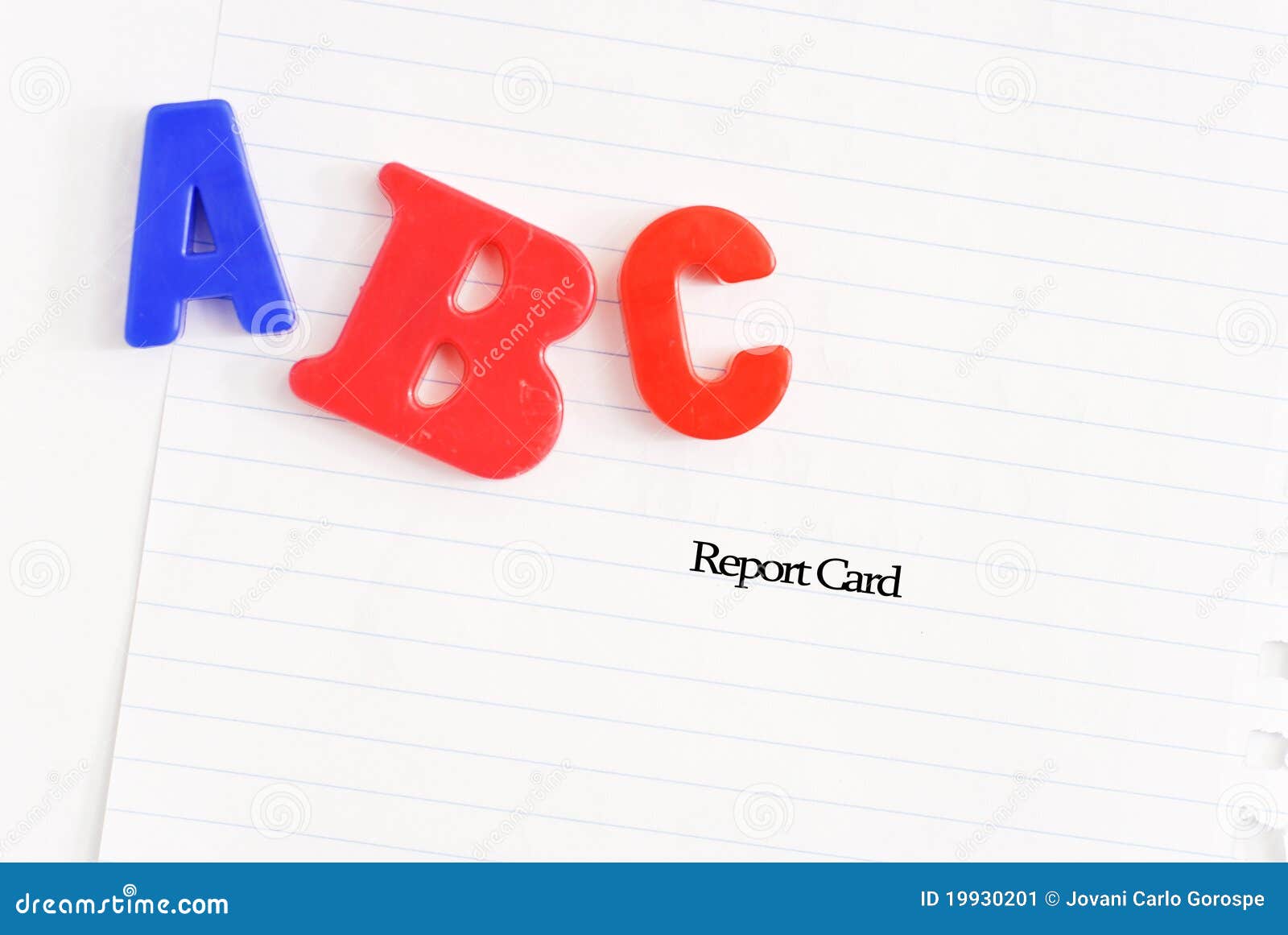 Report Card stock image. Image of blank, education, examples - 19930201