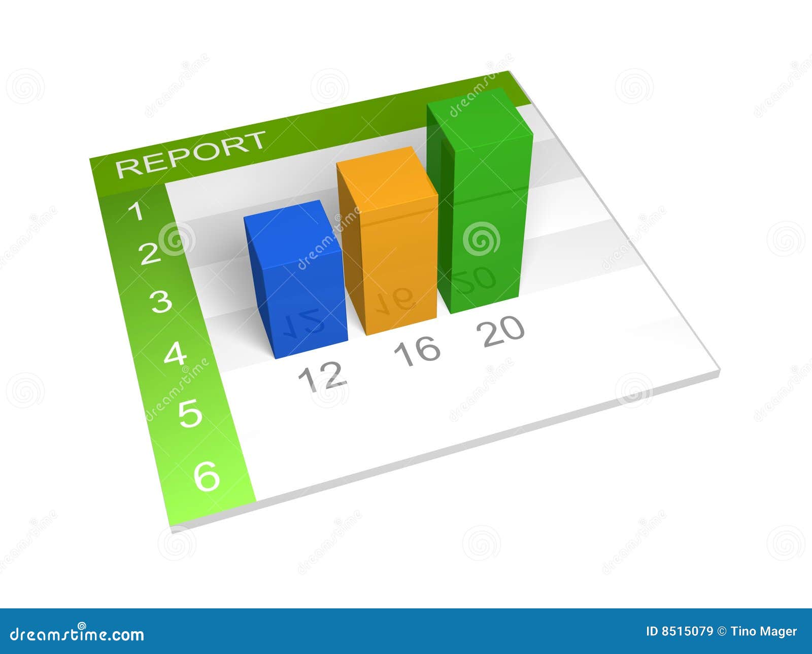 Report chart stock illustration. Illustration of diagram - 8515079