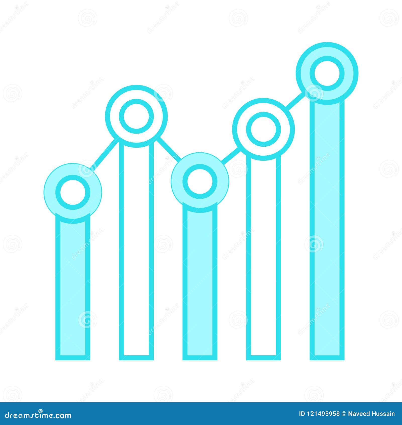 Report color line icon stock illustration. Illustration of icon - 121495958