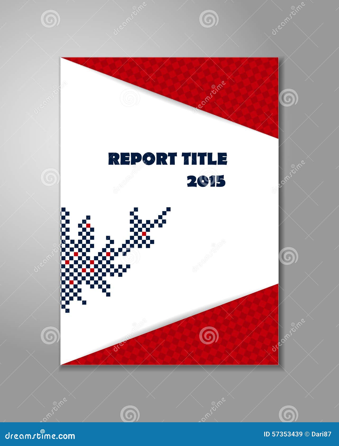 Report cover design stock illustration. Illustration of background ...