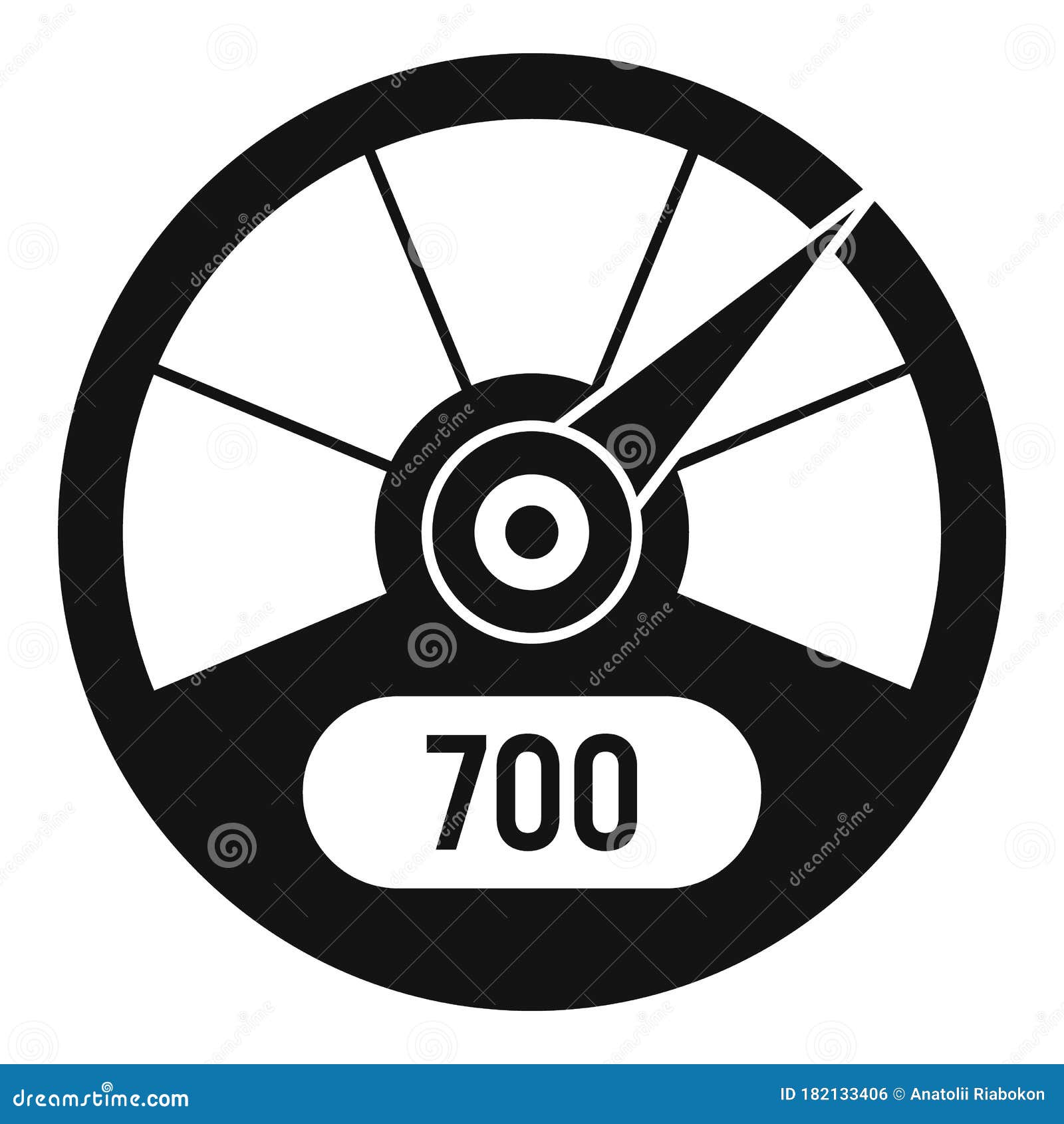 Report Credit Score Icon, Simple Style Stock Vector - Illustration of ...