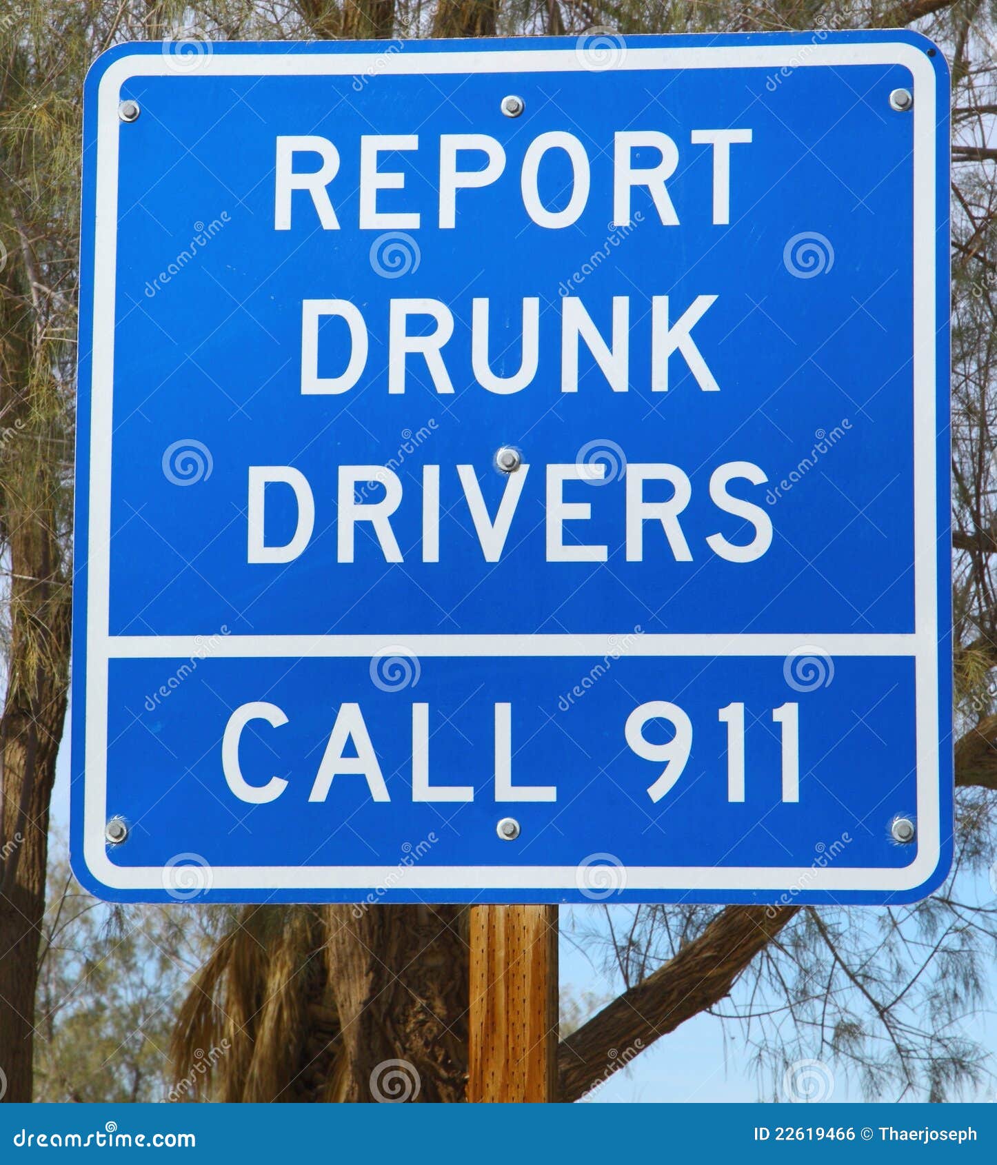 Report Drunk Drivers Sign stock photo. Image of auto - 22619466