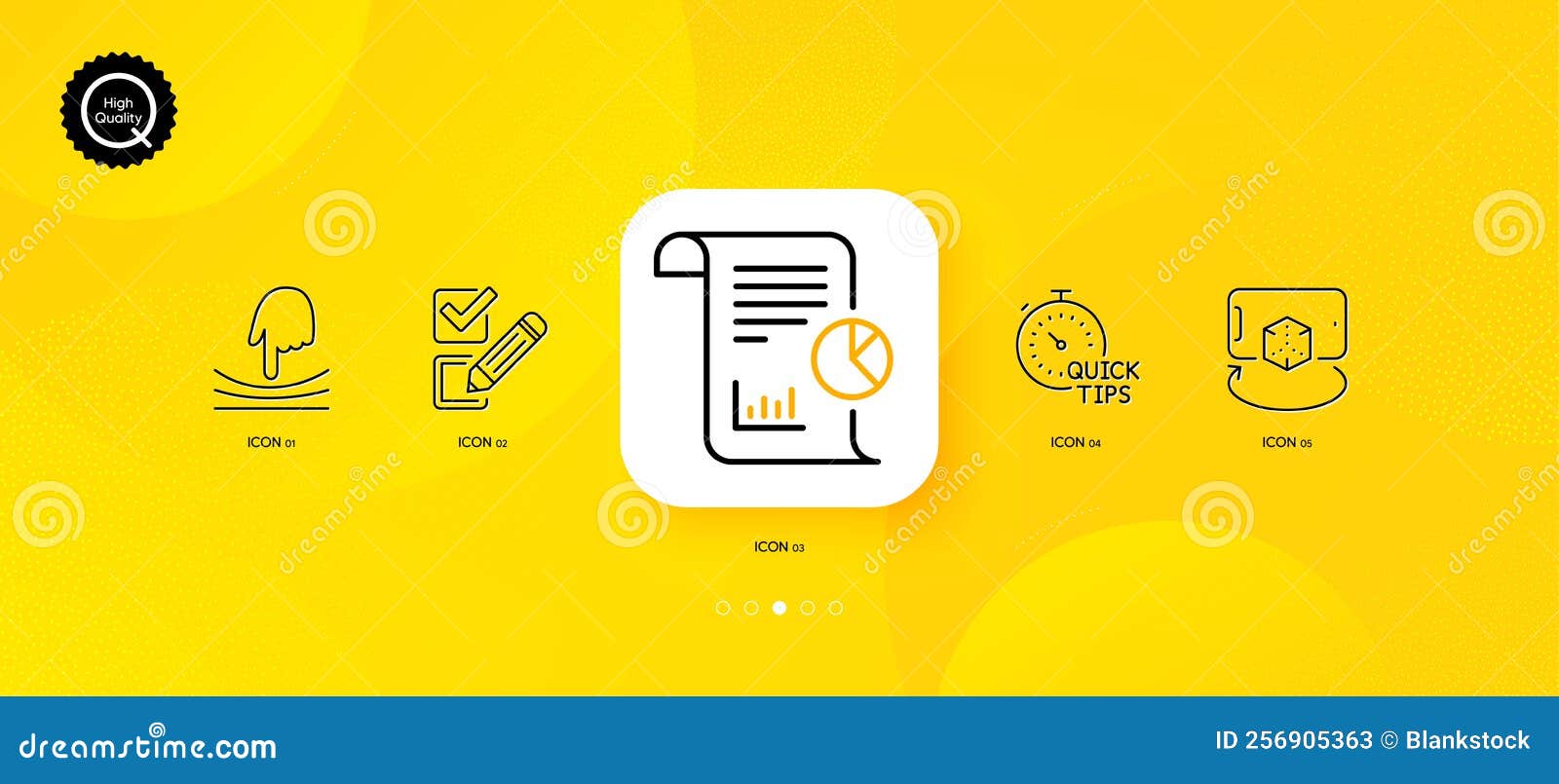 Report, Elastic and Checkbox Minimal Line Icons. for Web Application, Printing. Vector Stock ...
