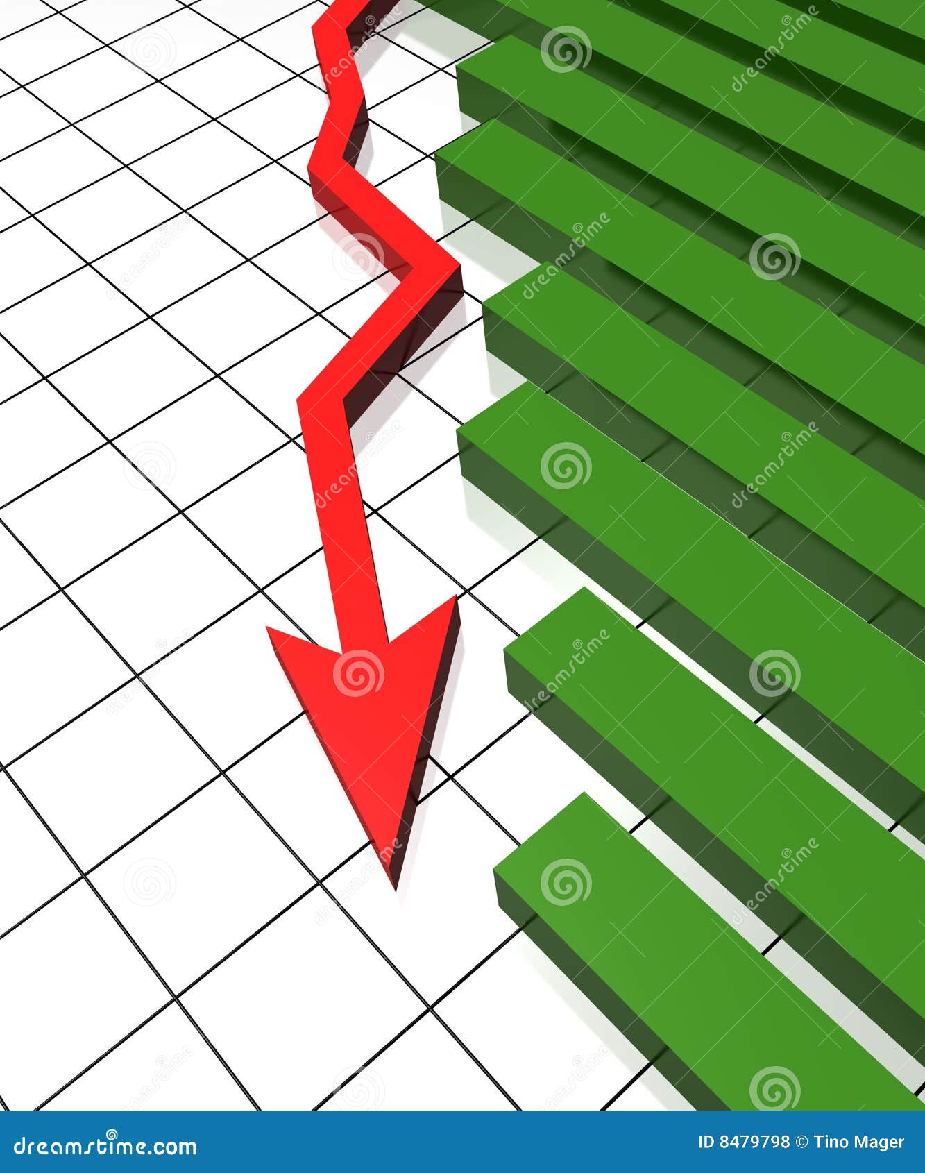Report Graph With Arrow Royalty-Free Stock Image | CartoonDealer.com ...