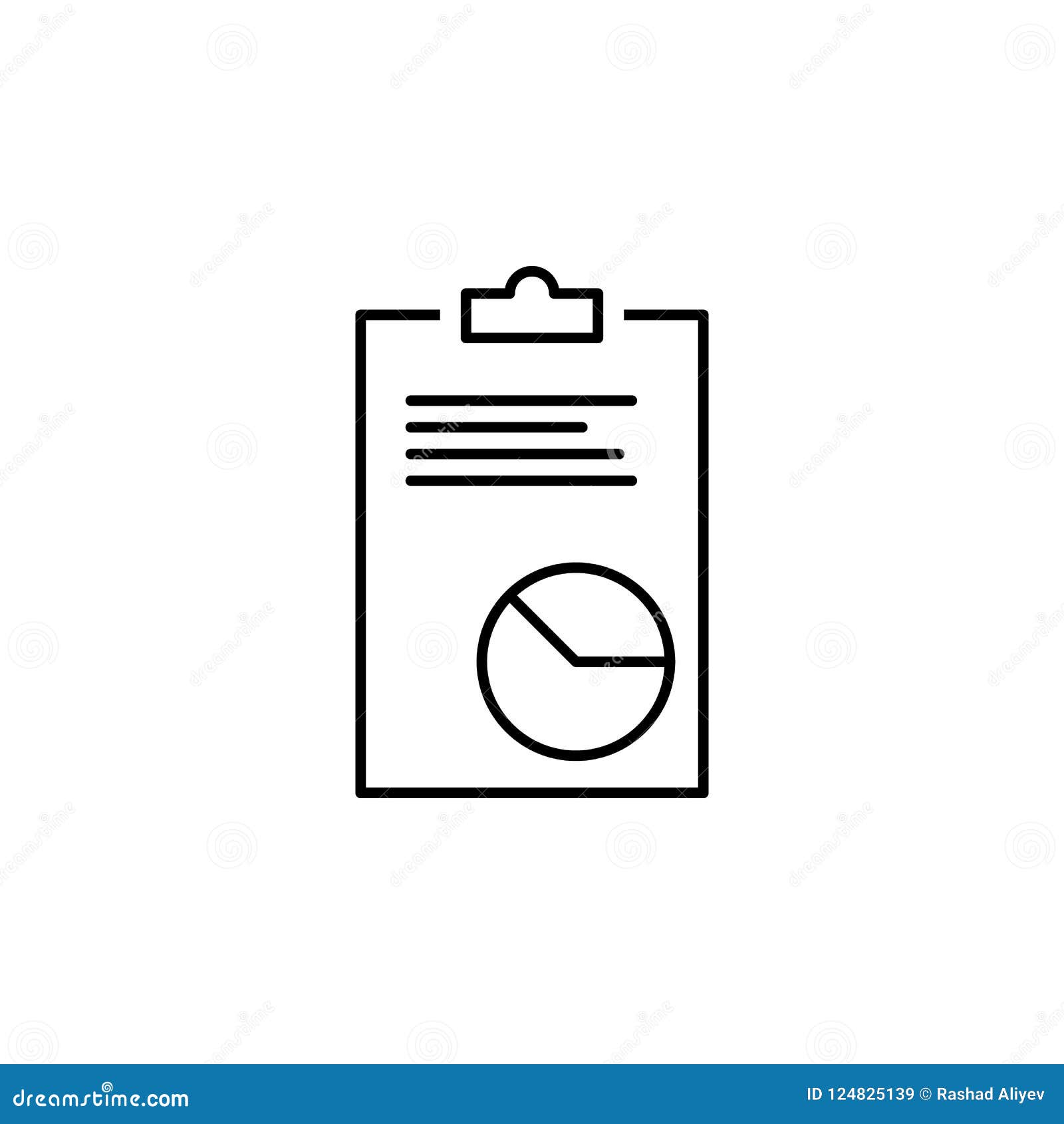Report Icon. Element of Scientifics Study Icon for Mobile Concept and ...