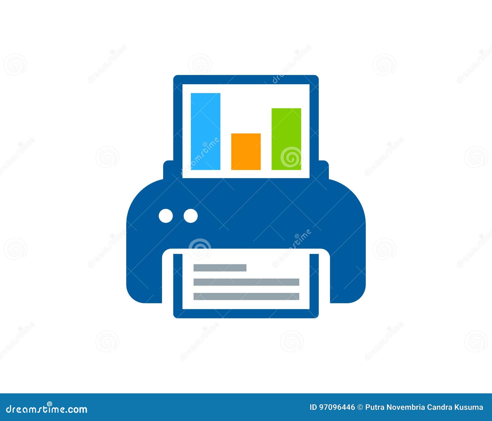 Report Icon Logo Design Element Stock Vector - Illustration of graph ...