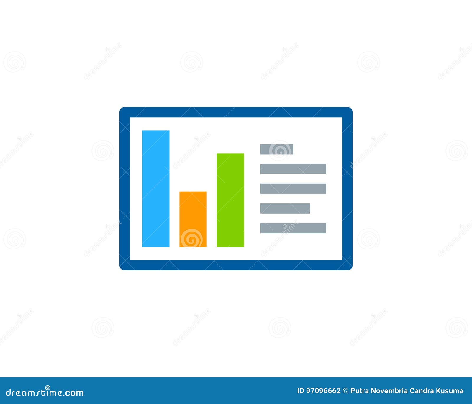 Report Icon Logo Design Element Stock Vector - Illustration of idea ...