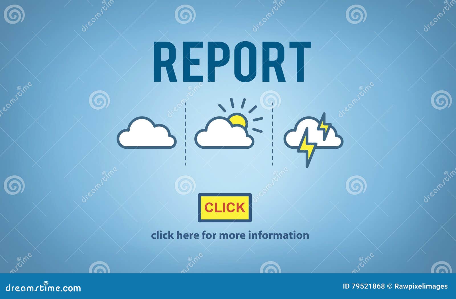 Report Inform Management Reporter Research Concept Stock Illustration ...