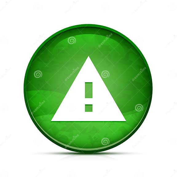 Report Problem Icon on Classy Splash Green Round Button Illustration Stock Illustration ...