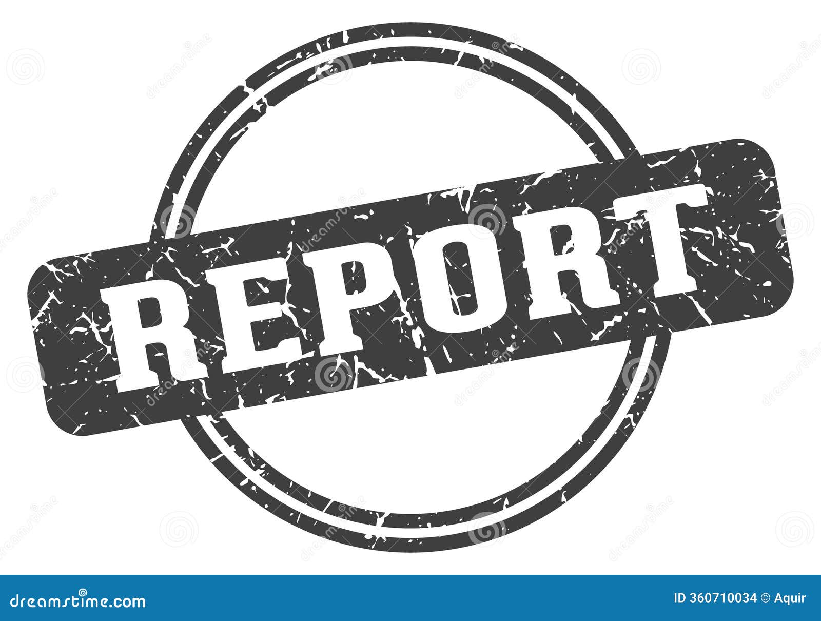 Report stamp stock vector. Illustration of transparent - 360710034