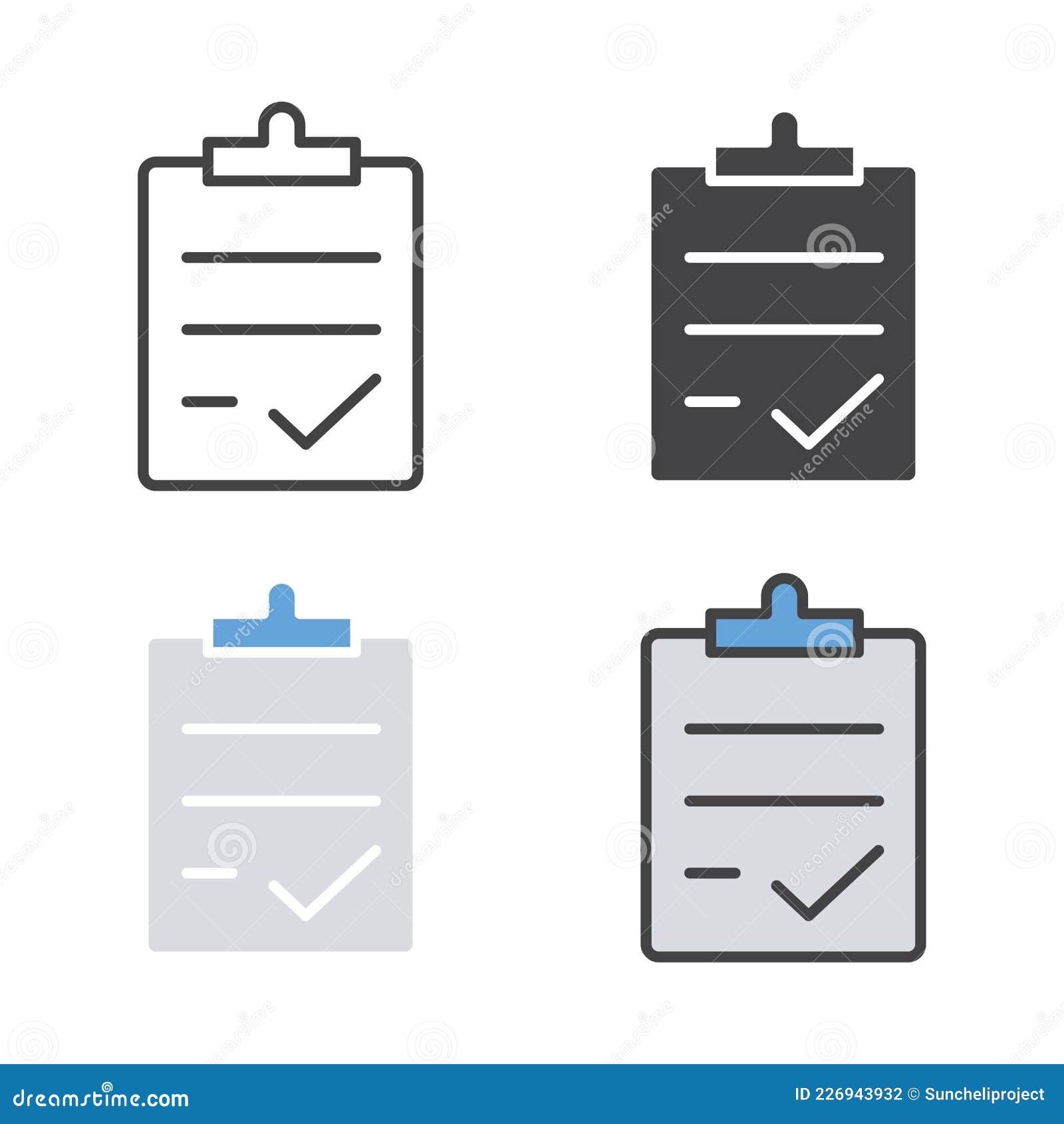 Audit Document. Result Paper Stock Vector - Illustration of office ...
