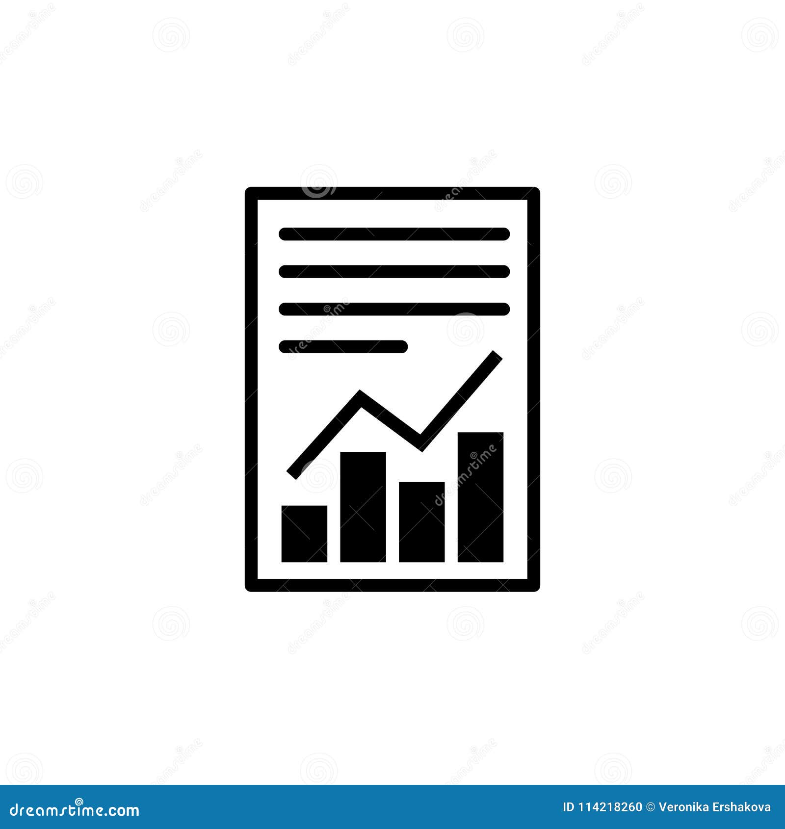 Pie Chart, Symbol Graph Or Chart Icon Cartoon Vector | CartoonDealer ...